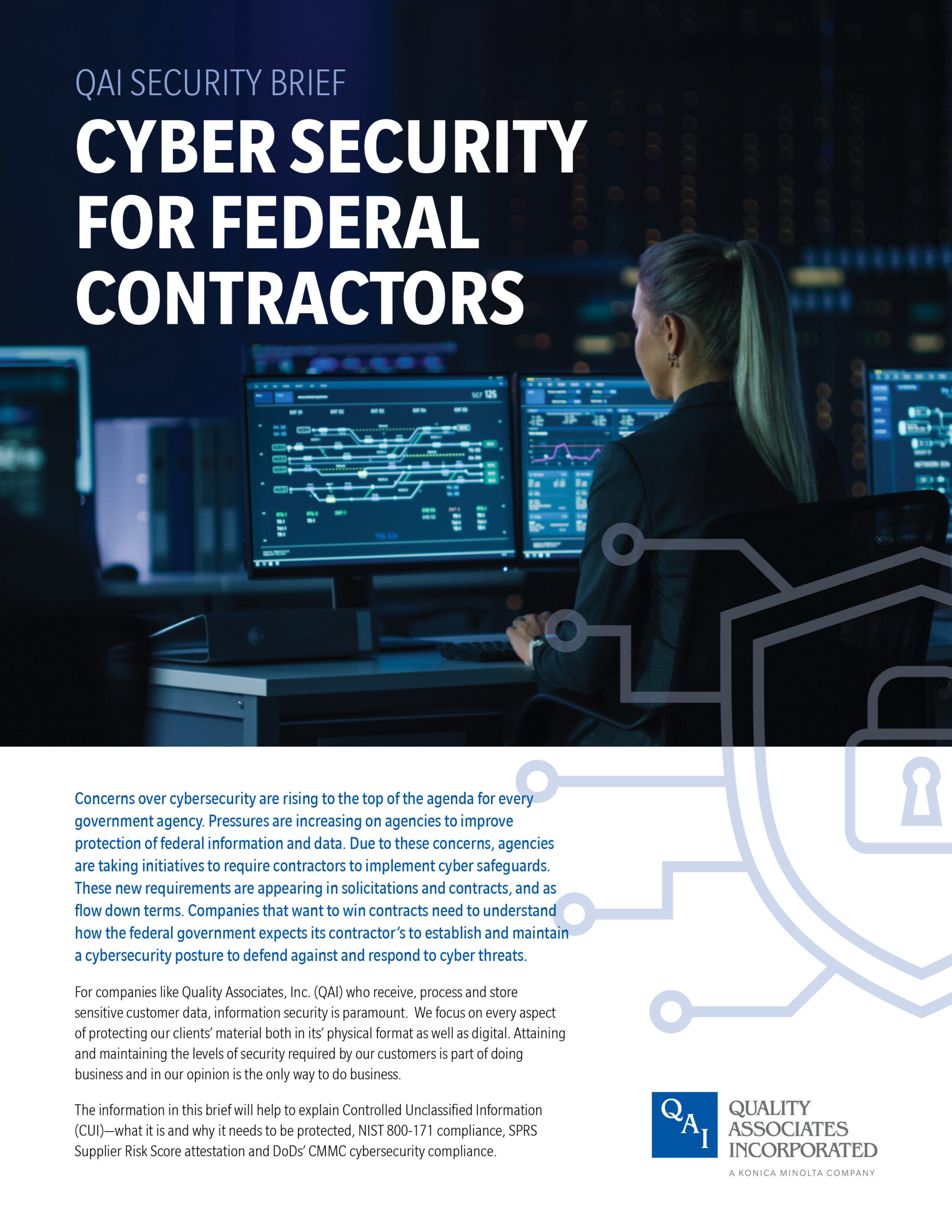 Cyber Security for Federal Contractors | Quality Associates Inc.